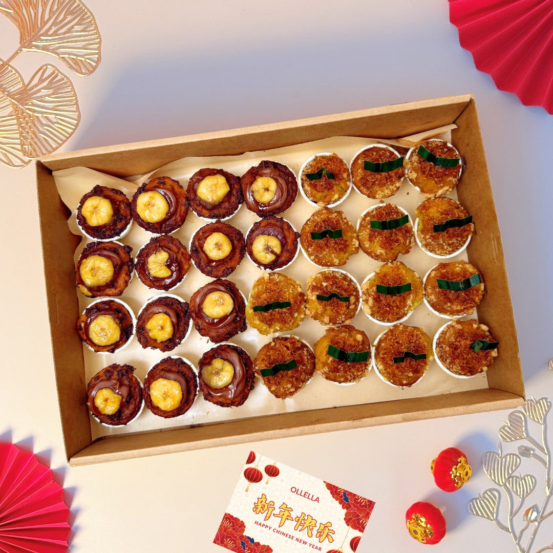 28 pcs mini muffins (Chinese New Year edition) – OLLELLA
