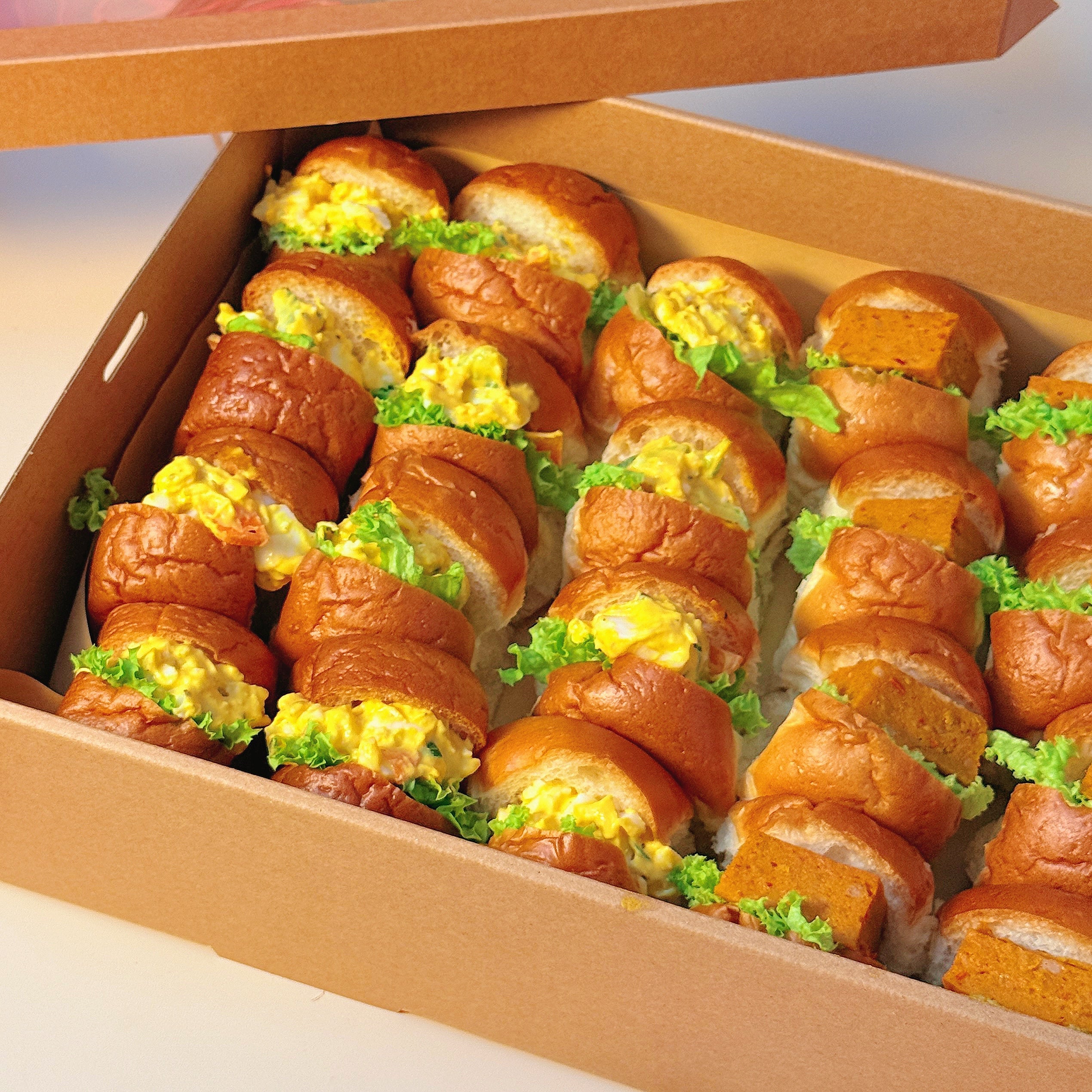 24 pcs Mini Brioche Sandwiches (Chinese New Year Edition) – OLLELLA